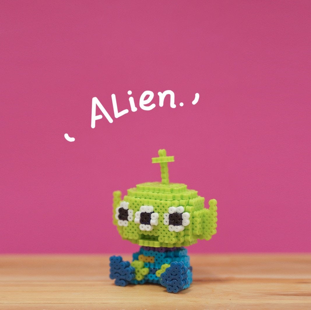 3D Perler Kit Set - Toy Story With Tutorial (alien/lotso/woody/buzz ...