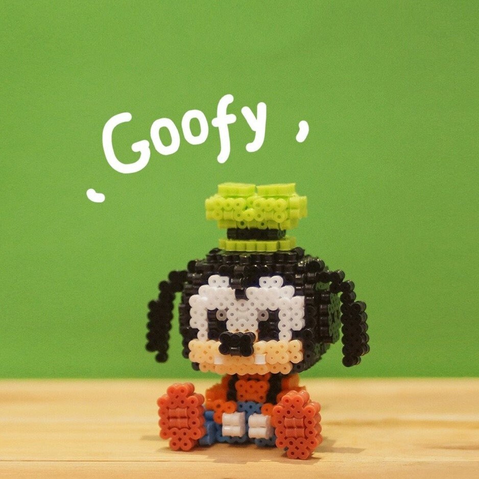 3D Perler Kit Set Mickey and Friends With Tutorial mickey/minnie/pluto ...