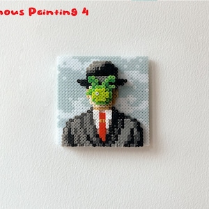 3D Perler Kit Set - Famous Painting With Tutorial (perler Beads/hama ...