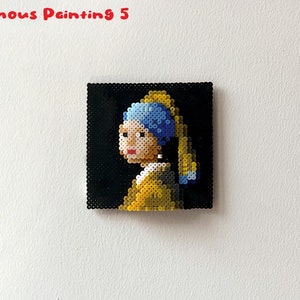 3D Perler Kit Set - Famous Painting With Tutorial (perler Beads/hama ...