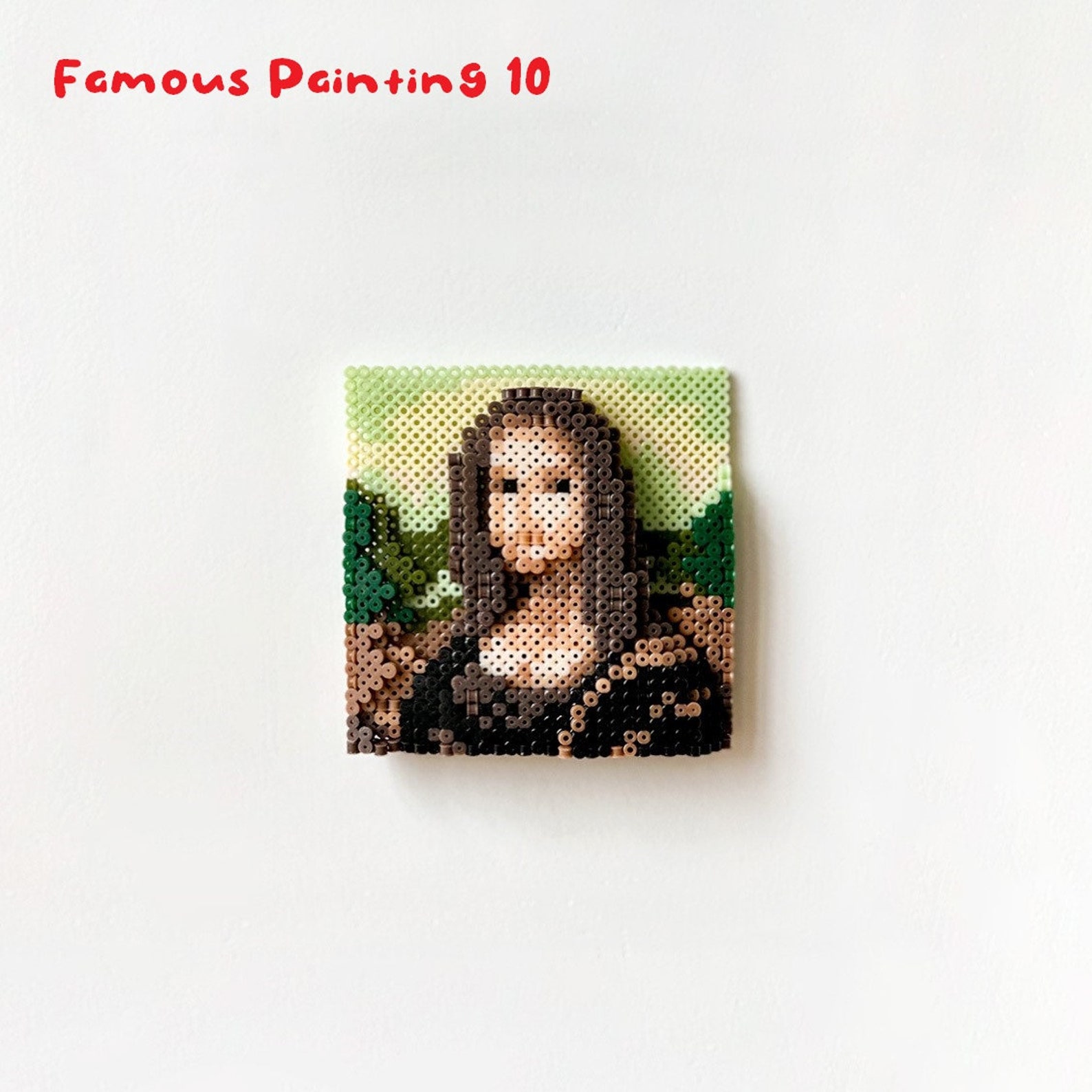 3D Perler Kit Set - Famous Painting With Tutorial (perler Beads/hama ...