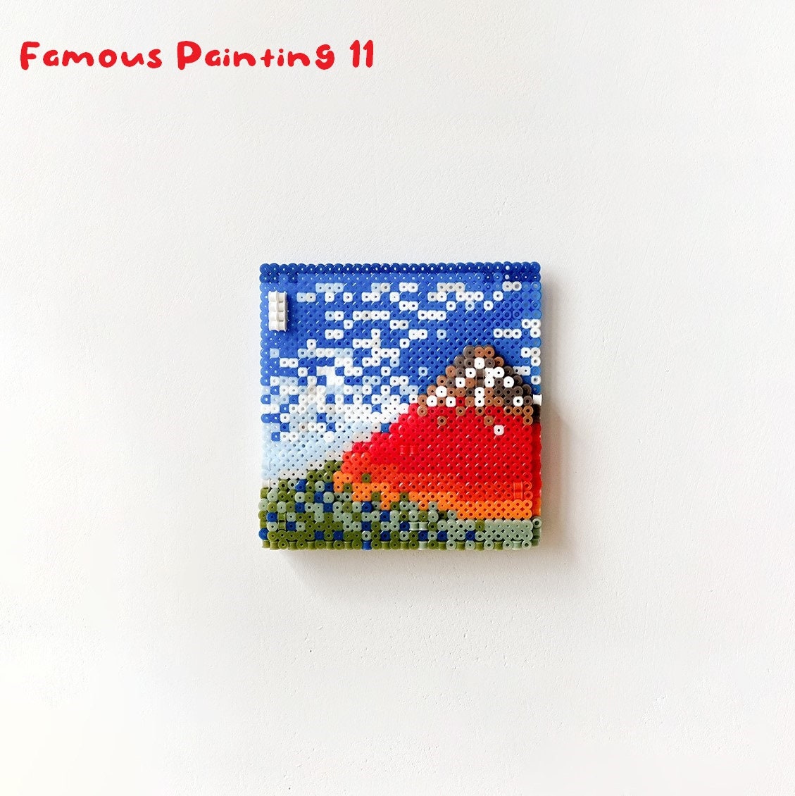 3D Perler Kit Set - Famous Painting With Tutorial (perler Beads/hama ...