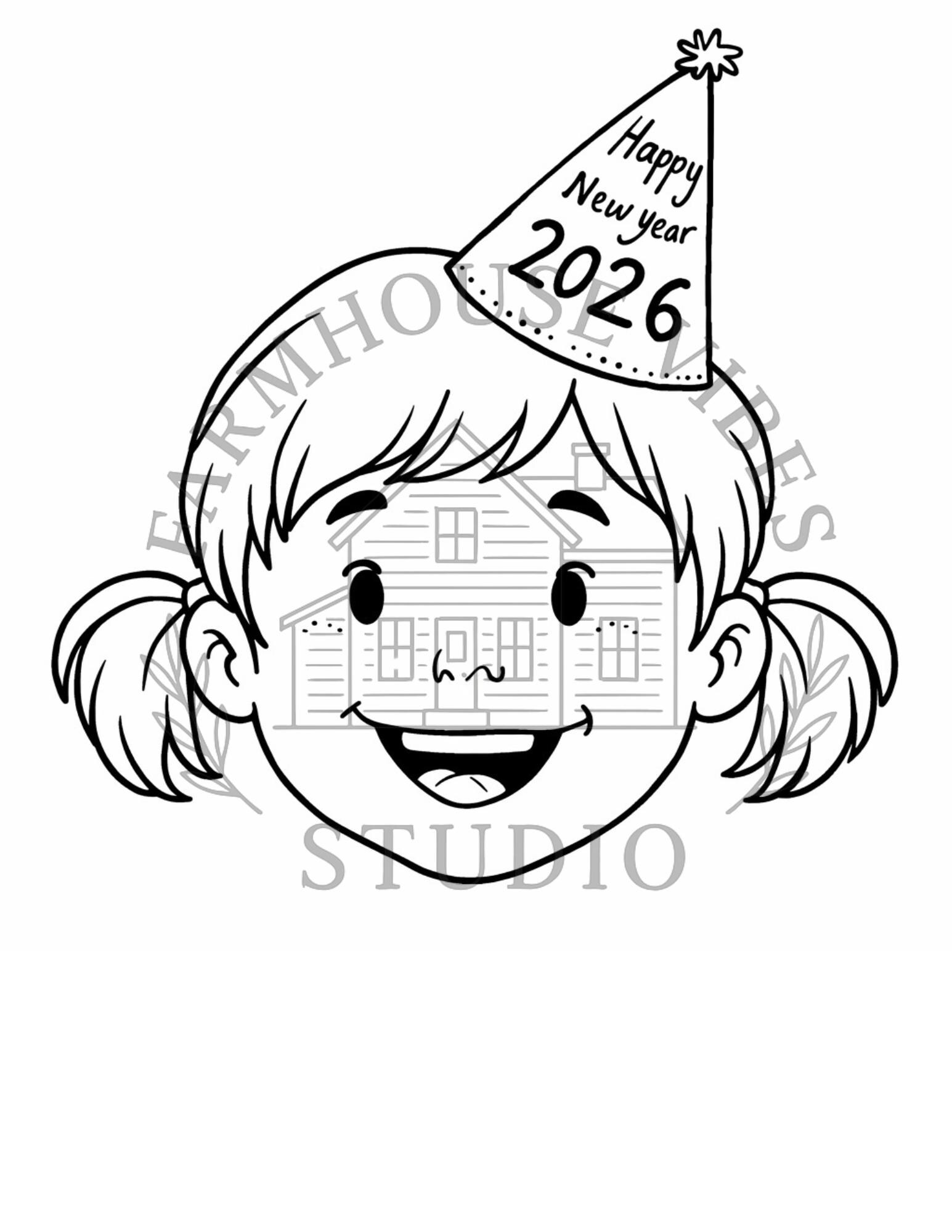 New Year Resolution Craft for Kids | 2026 New Year Writing Activity ...