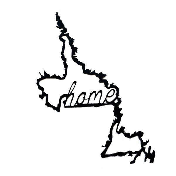 Newfoundland Map Svg - Etsy