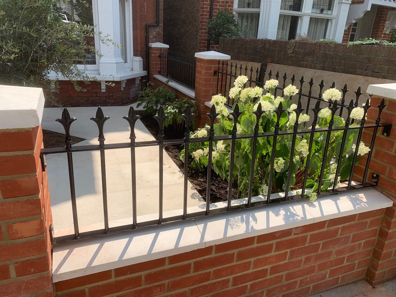 Low Wall Metal Railing Made to Order Only UK | Etsy UK