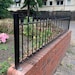 Low Wall Metal Railing Made to Order Only UK - Etsy UK