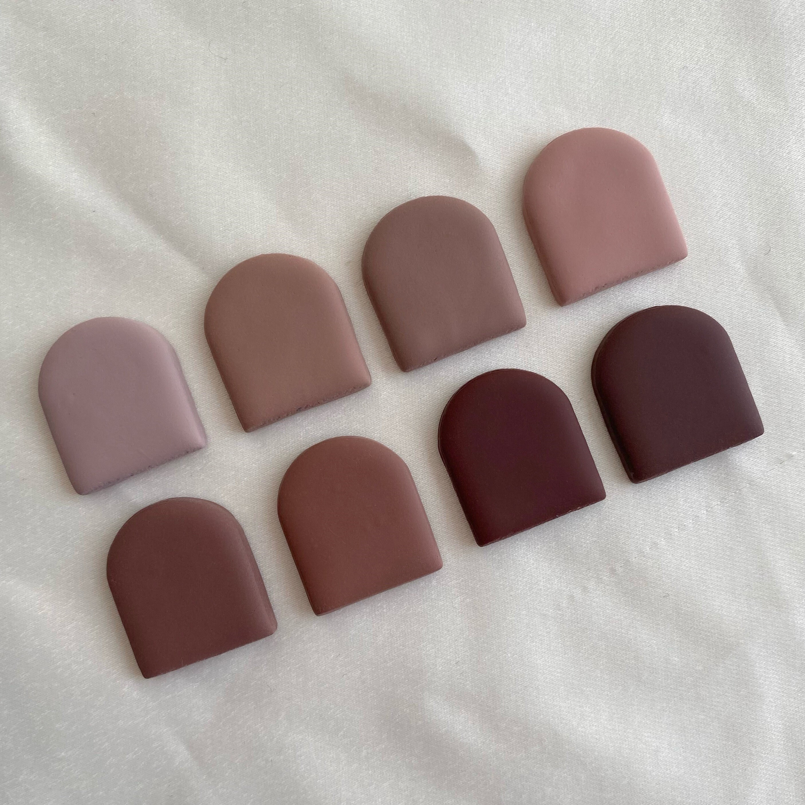 Brown Chocolate Coffee Autumn Warm Toned Neutral Polymer Clay Colour ...