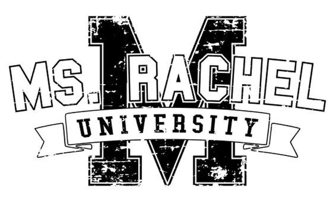 Ms. Rachel University PNG SVG - Etsy