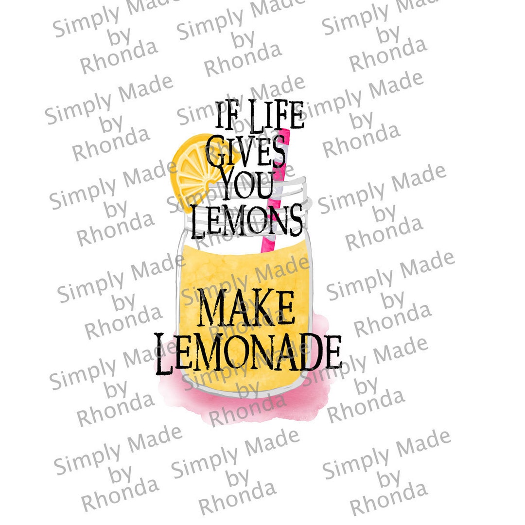 Lemonade Sublimation Designs Instant Download Digital - Etsy