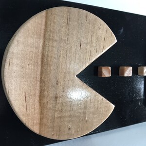PACMAN, Handmade Wooden Sign/display - A Must for Any Retro Gamer ...
