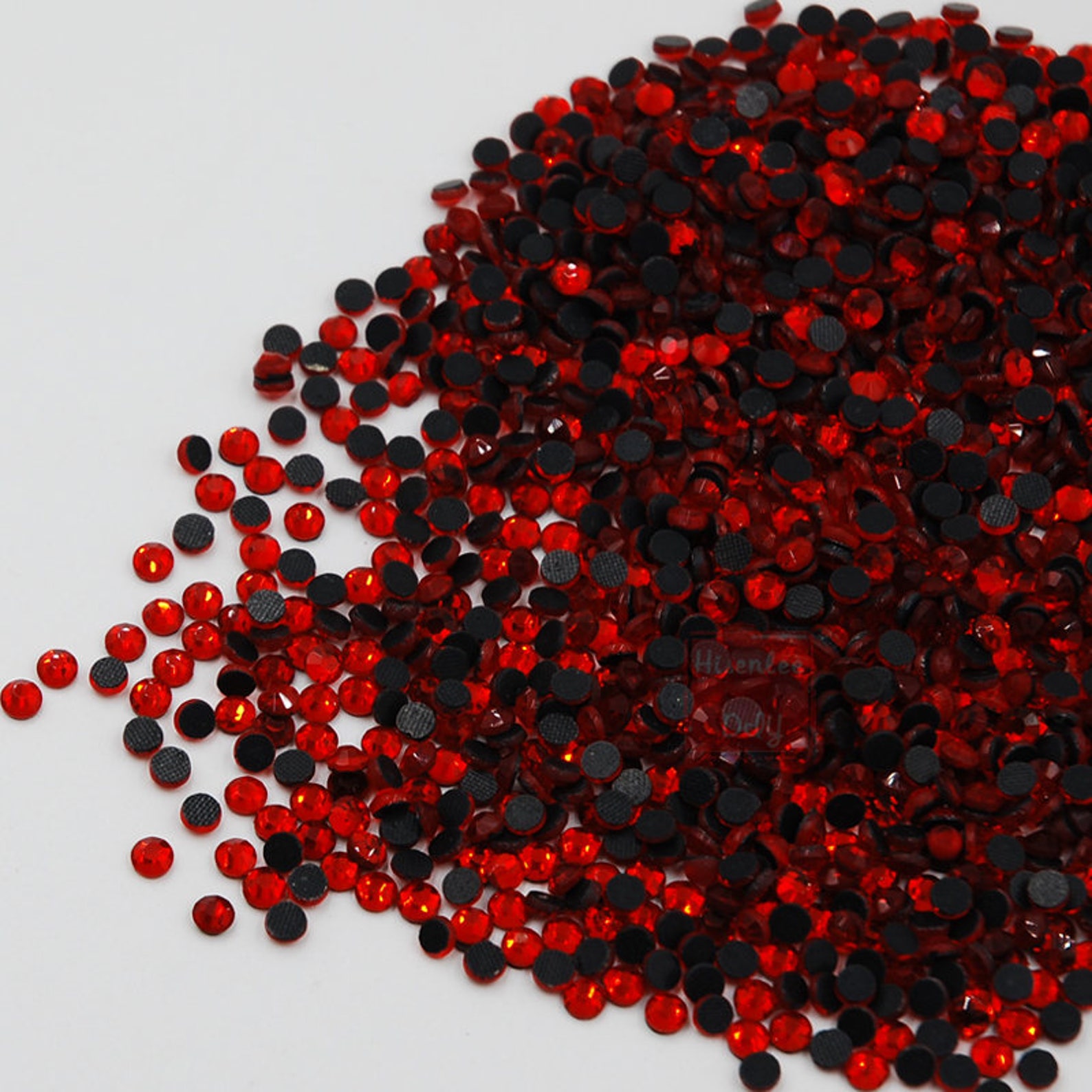 Light Siam Color SS6 SS10 SS16 SS20 SS30 Iron on Hot fix | Etsy