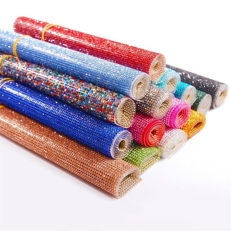 Rhinestone Mesh - Etsy