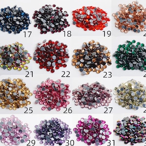 14400PCS Wholesale High Quality Hotfix Bulk Rhinestone，ss3-ss30 Round ...