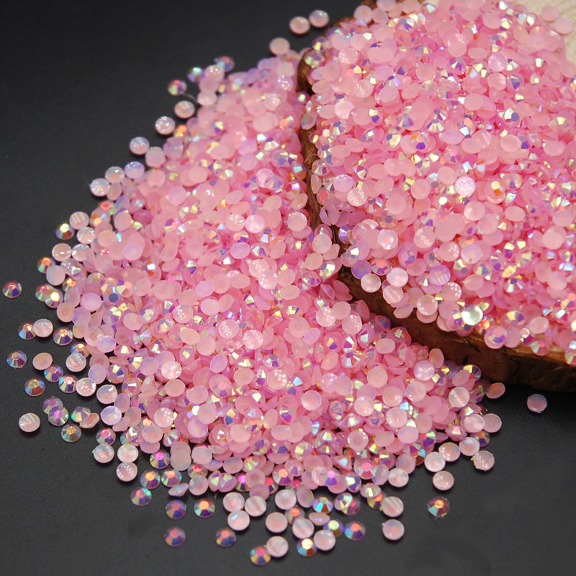 3MM 5000pcs Crystal Clear Jelly AB Color Nail Art Resin - Etsy