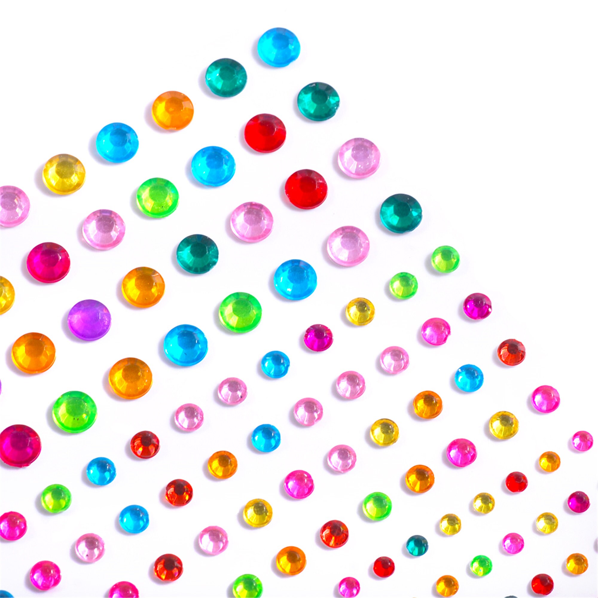 5 Sheet/lot Acrylic 3mm 4mm 6mm Sizes Mixing Round 3D | Etsy