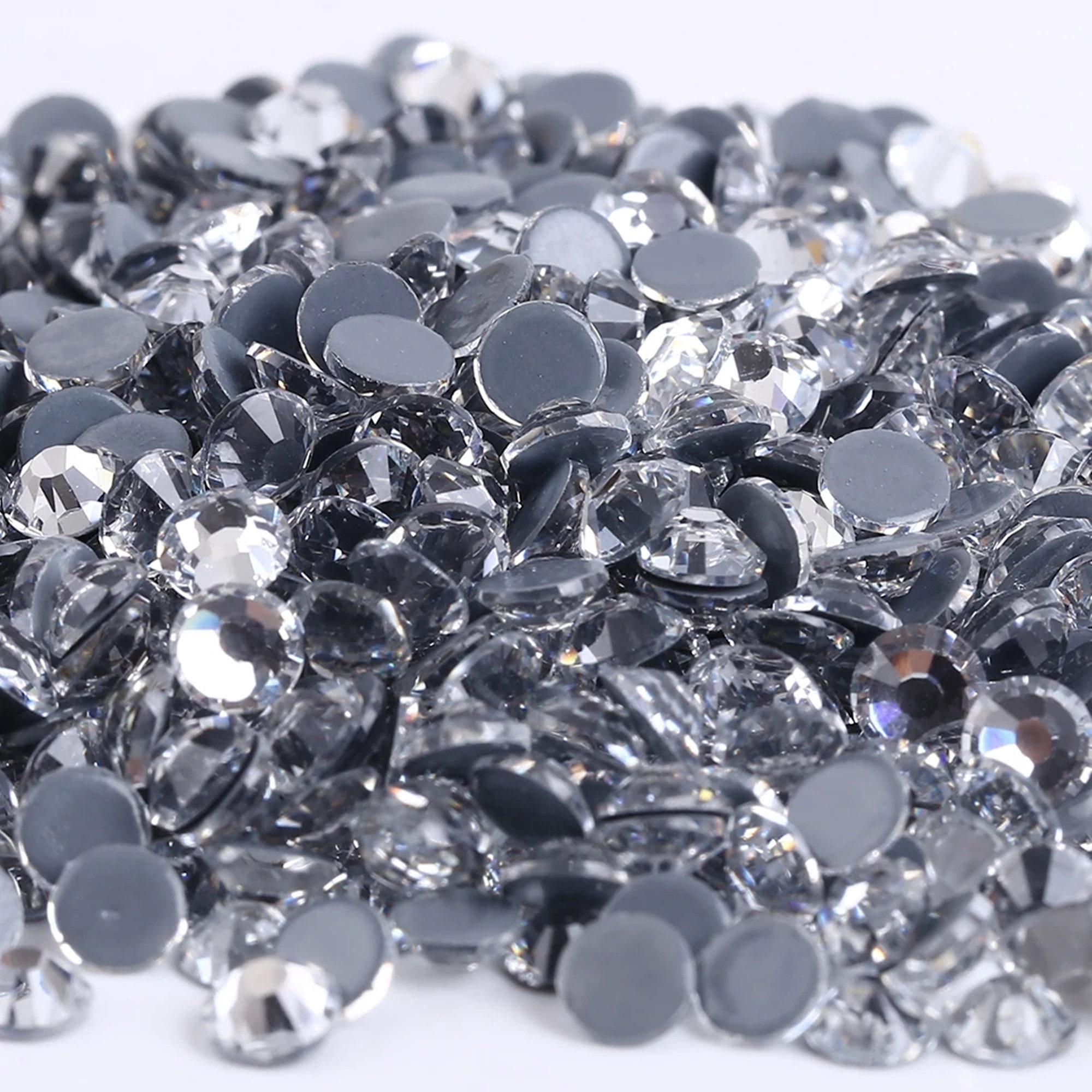 Wholesale All Sizes Hotfix Rhinestones Clear Crystal AB Round - Etsy