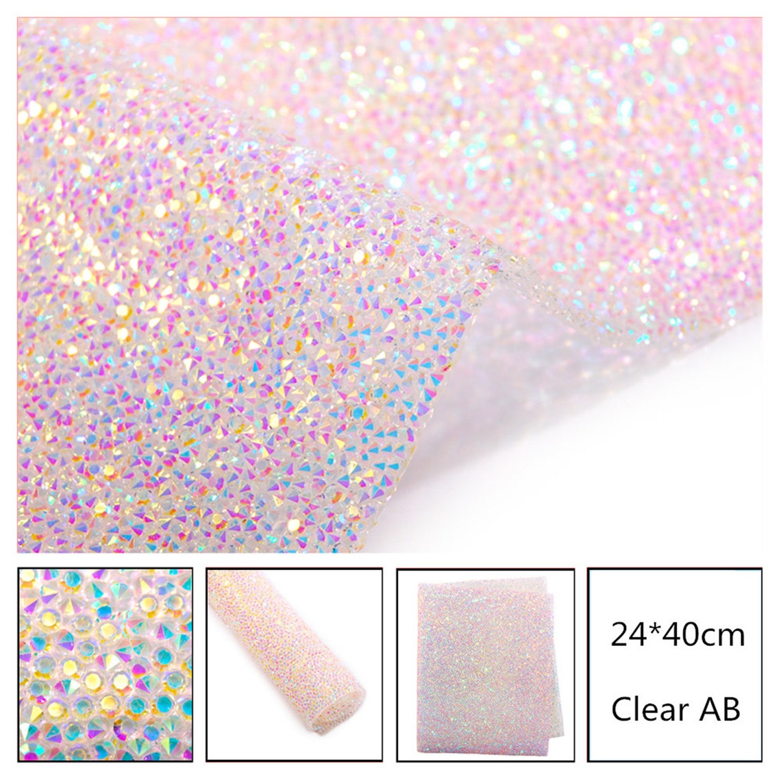 1 Piece of 2440cm self-adhesive Hotfix Iron-on Rhinestones | Etsy