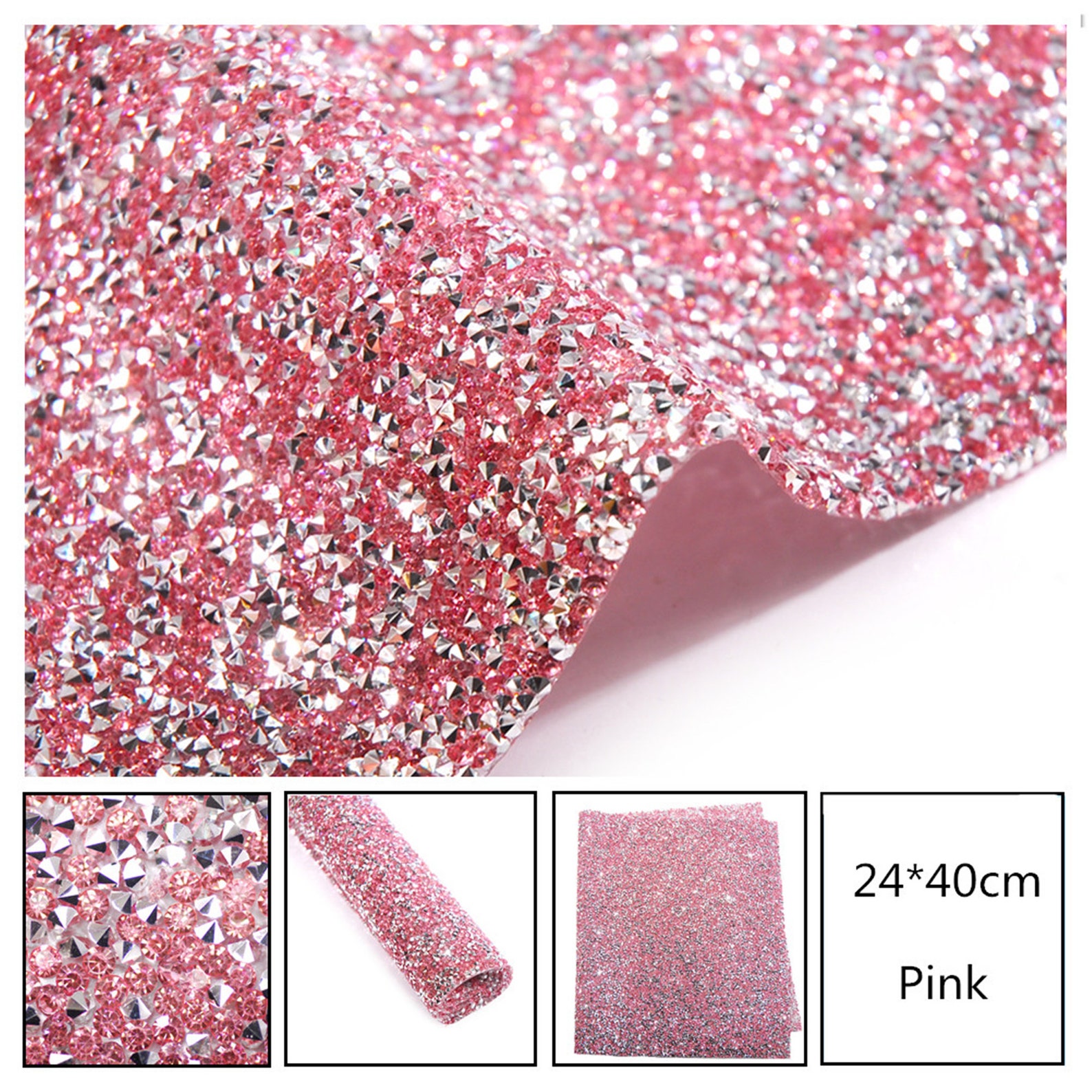 1 Piece of 2440cm Self-adhesive Hotfix Iron-on Rhinestones - Etsy