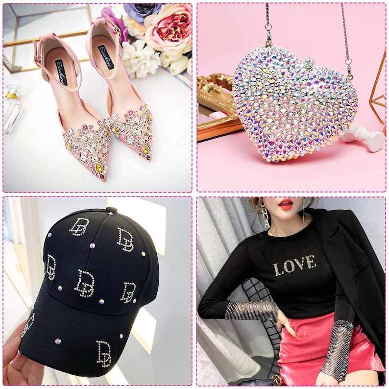 Wholesale All Sizes Hotfix Rhinestones Clear Crystal AB Round - Etsy