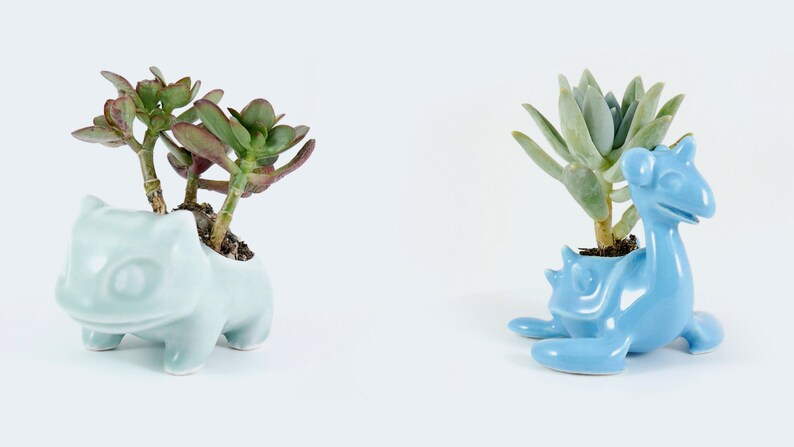 Bulbasaur Ceramic Planter - Etsy