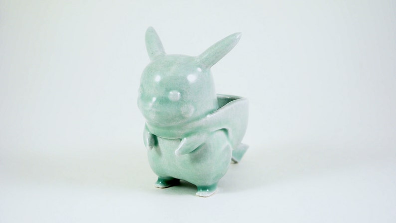 Pikachu Ceramic Planter - Etsy