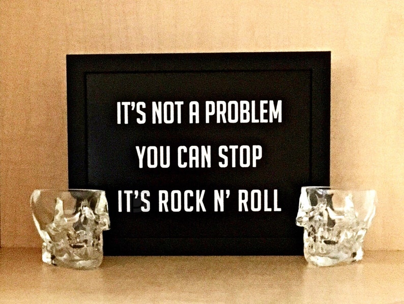 It's Not a Problem You Can Stop It's Rock N' - Etsy Australia