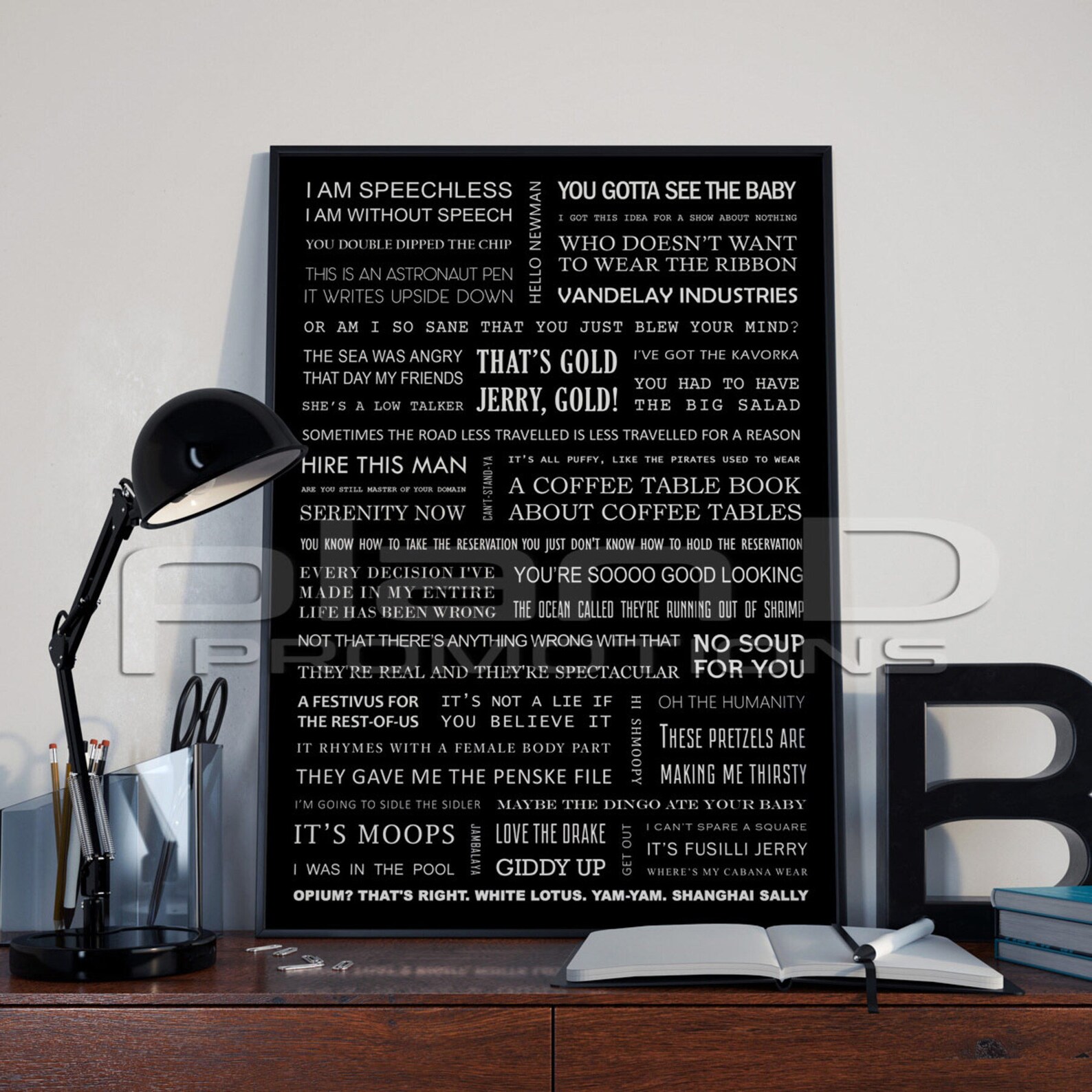 SEINFELD Quotes Poster A3 - Etsy Australia
