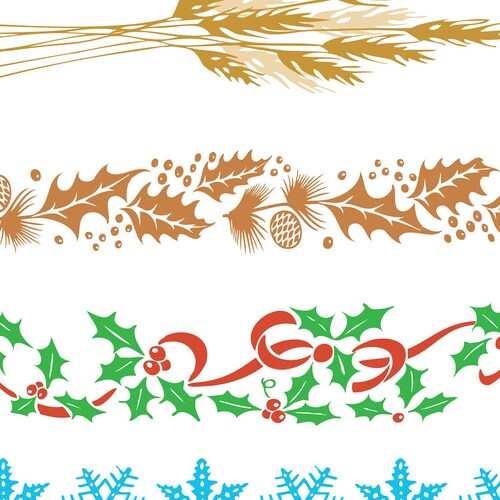 Vintage Pyrex Kitchen Pattern .svg Fall/winter Set: - Etsy