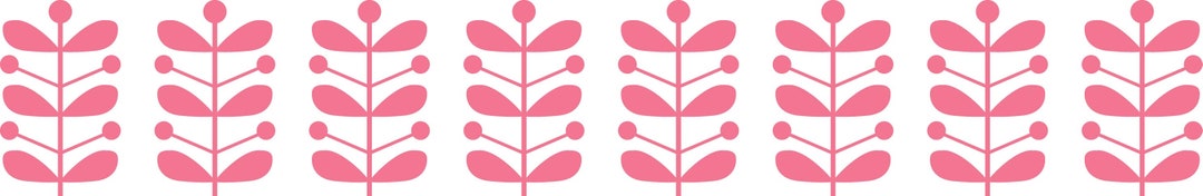Pyrex Stems Pink Png File Download - Etsy