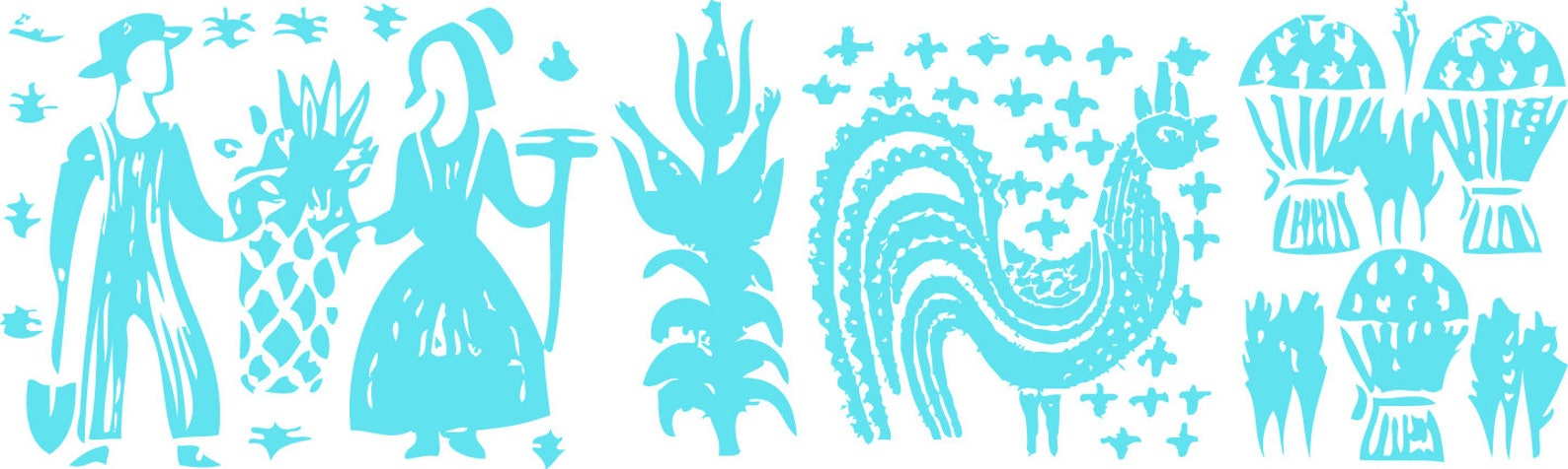 Pyrex Vintage Amish .svg Kitchen Pattern Download for - Etsy