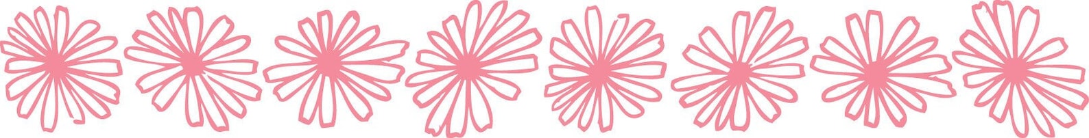 Pyrex Pink Daisy (.svg) Pattern File Download - Etsy