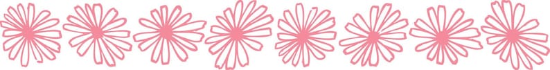 Pyrex Pink Daisy (.svg) Pattern File Download - Etsy