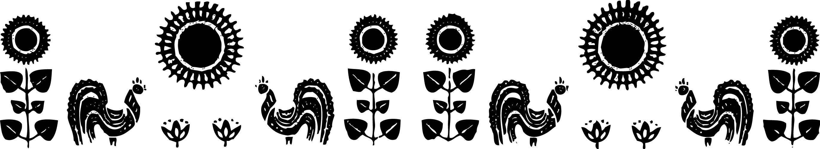 Pyrex Vintage Kitchen Rooster Chicken svg File Stencil - Etsy