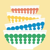 Pyrex Vintage Kitchen (.svg) Pattern Downloads! Editable Vector Files ...