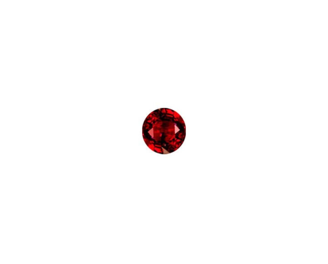 Round Ruby 3mm Natural Gemstone - Etsy