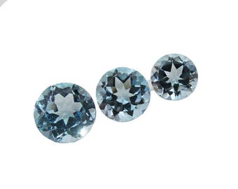 Sky blue stones | Etsy