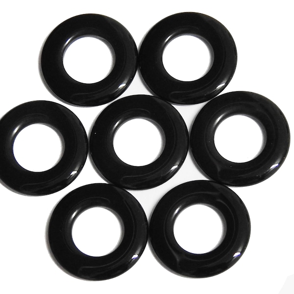 Stone Donut Bead - Etsy