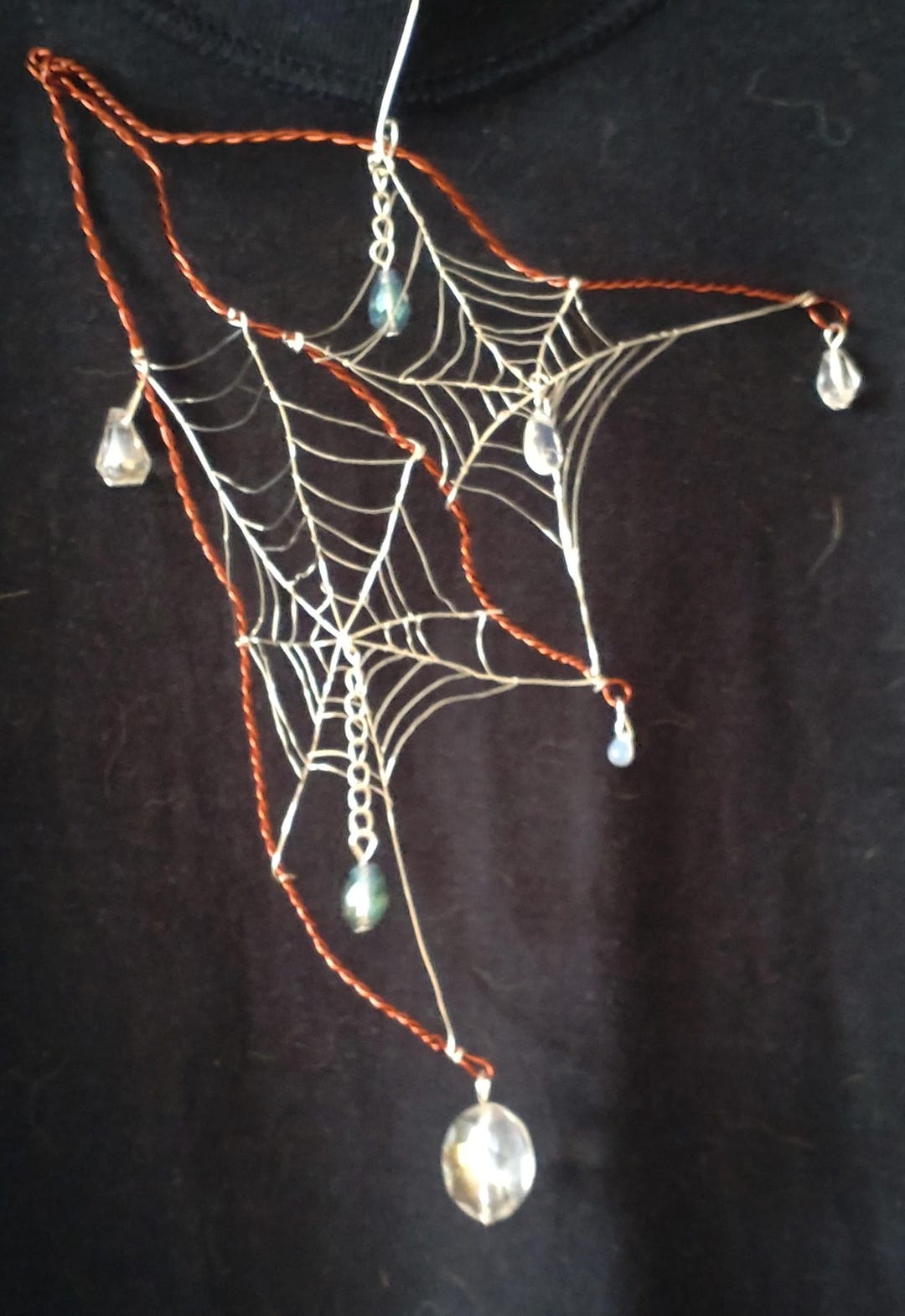 Double Web With Hanging Threads - Etsy