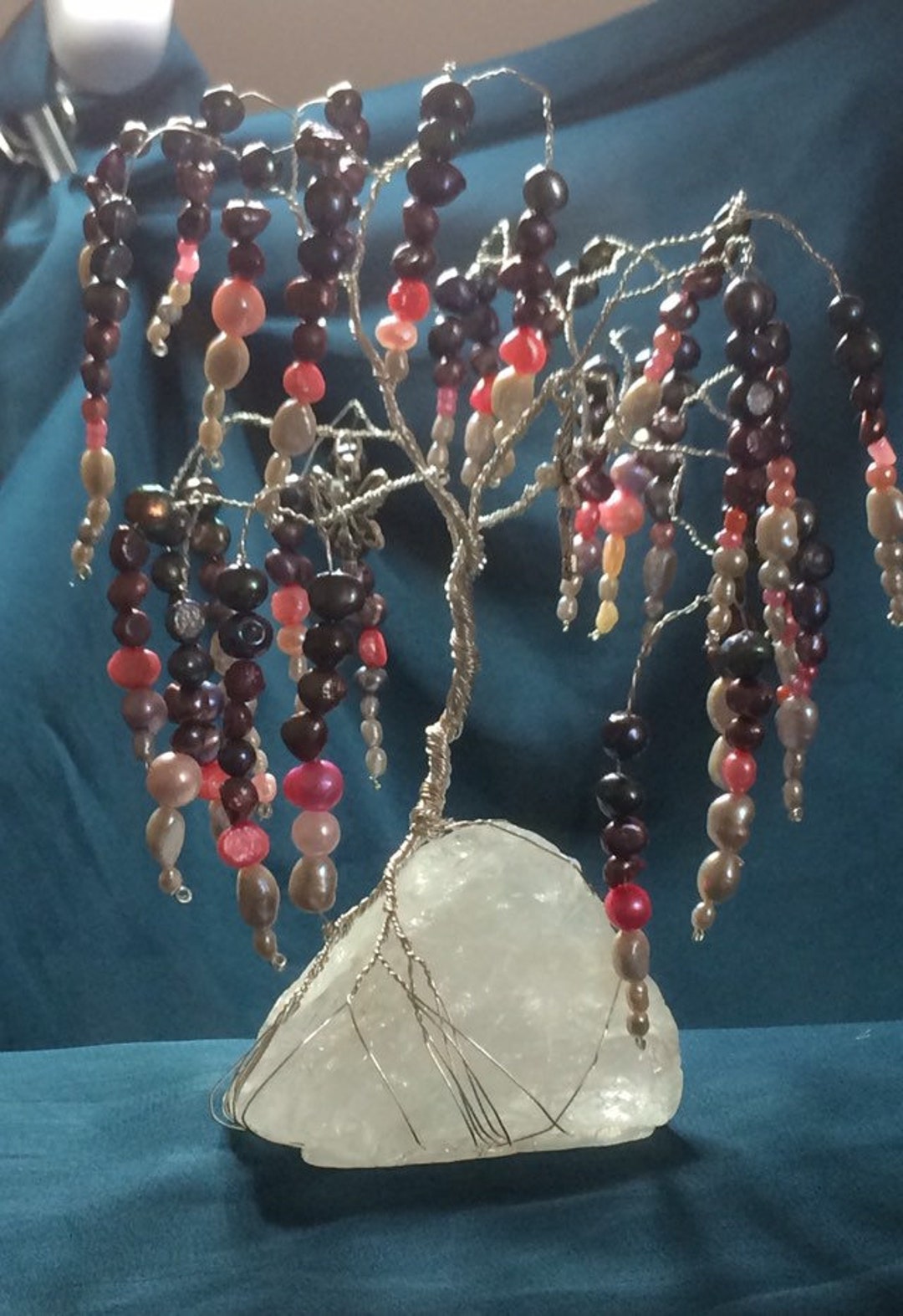 Purple Pearl Tree. With Fairies - Etsy