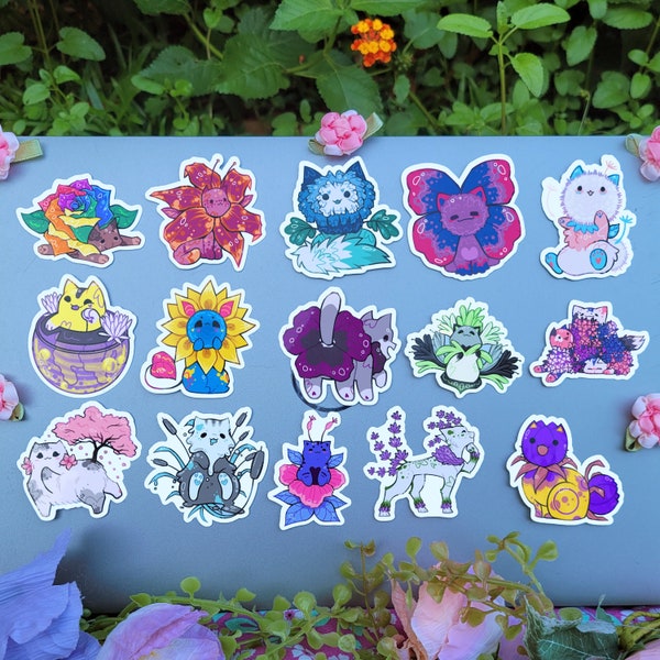Lesbian Cat Stickers Etsy