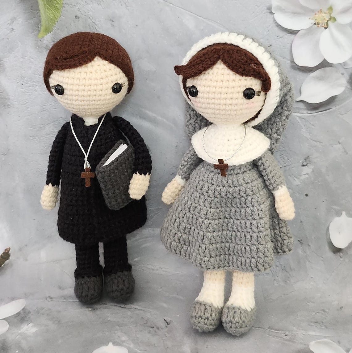 Nun Crochet Doll Pattern – Amigurumi Religious PDF – Catholic Sister ...