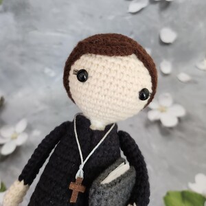 Priest Amigurumi Crochet Pattern – Catholic Pastor Doll – DIY Religious ...
