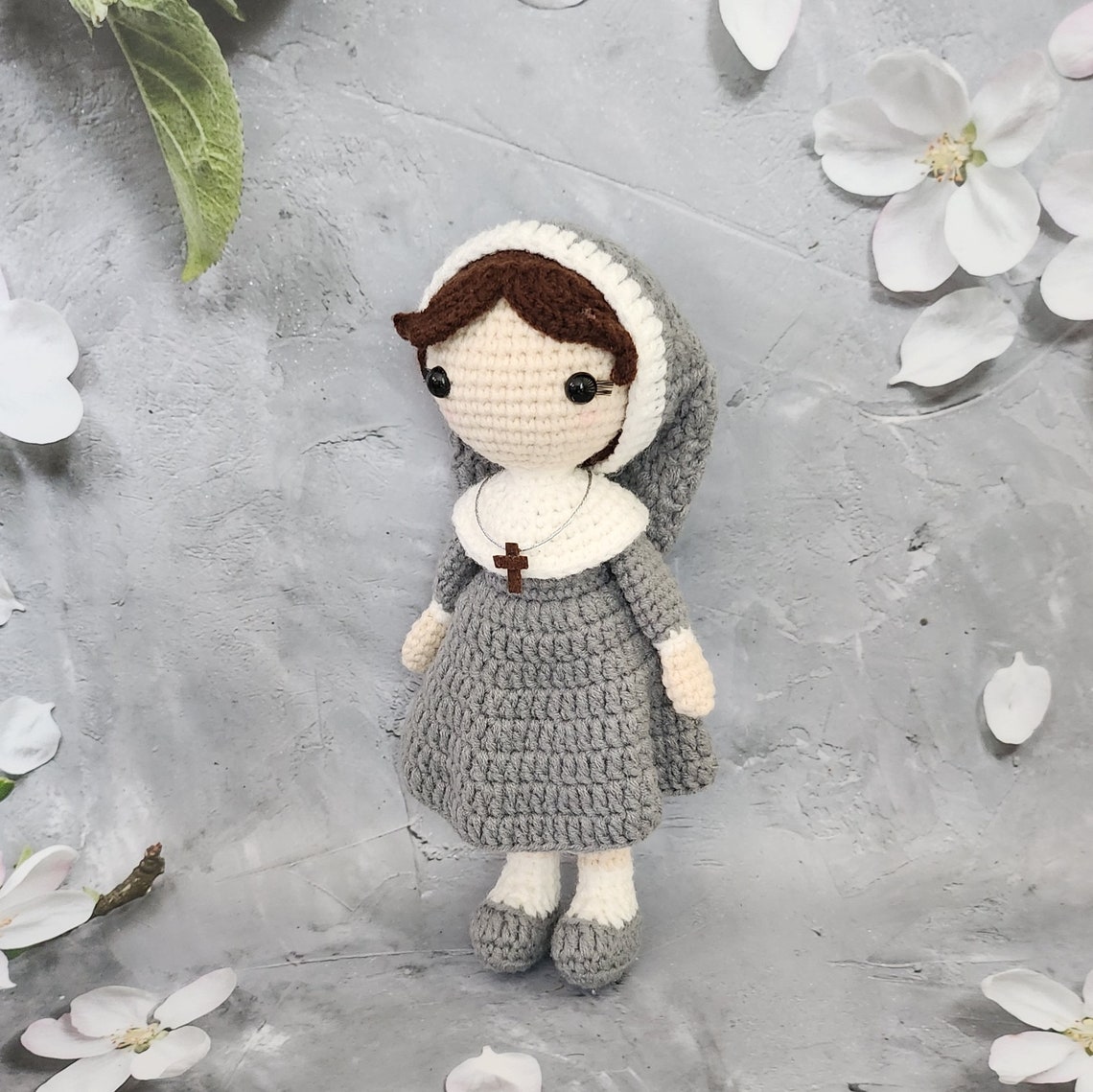Nun Crochet Doll Pattern – Amigurumi Religious PDF – Catholic Sister ...