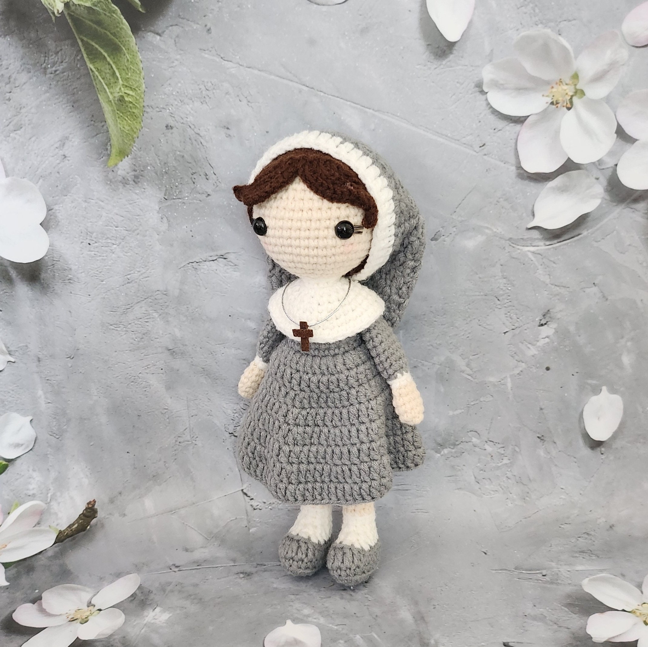 Nun Crochet Doll Pattern – Amigurumi Religious PDF – Catholic Sister ...