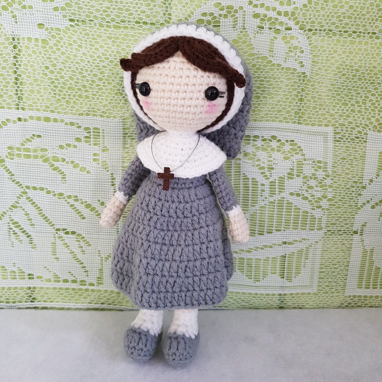 Crochet Doll Pattern Nun Amigurumi Doll Pattern PDF English - Etsy