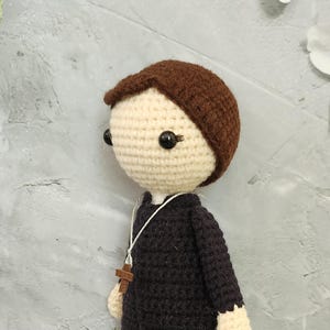 Priest Amigurumi Crochet Pattern – Catholic Pastor Doll – DIY Religious ...