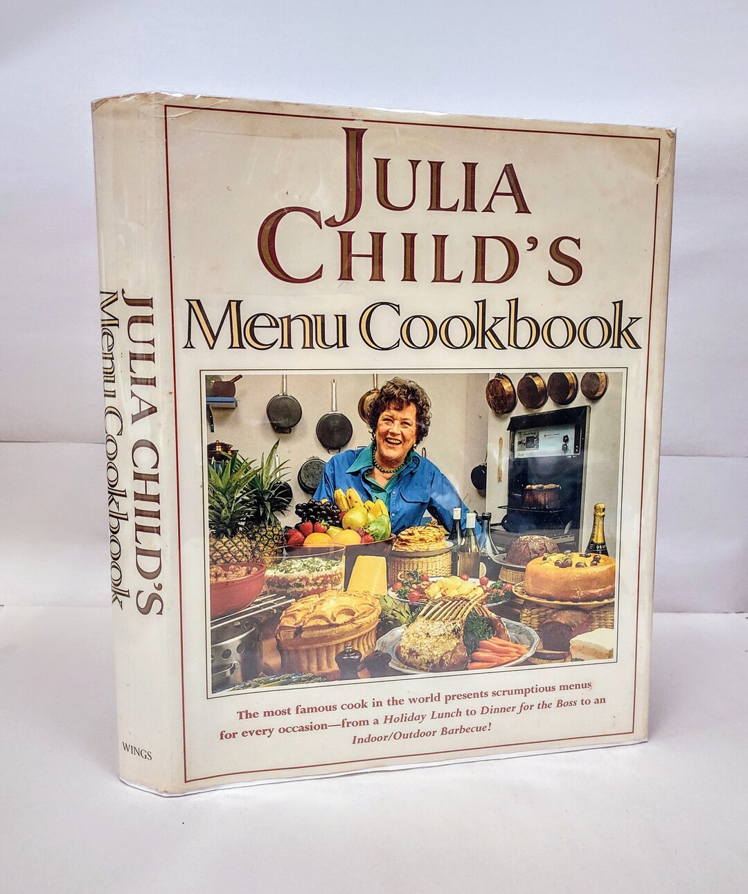 First Edition Julia Child's Menu Cookbook, by Julia Child. First ...