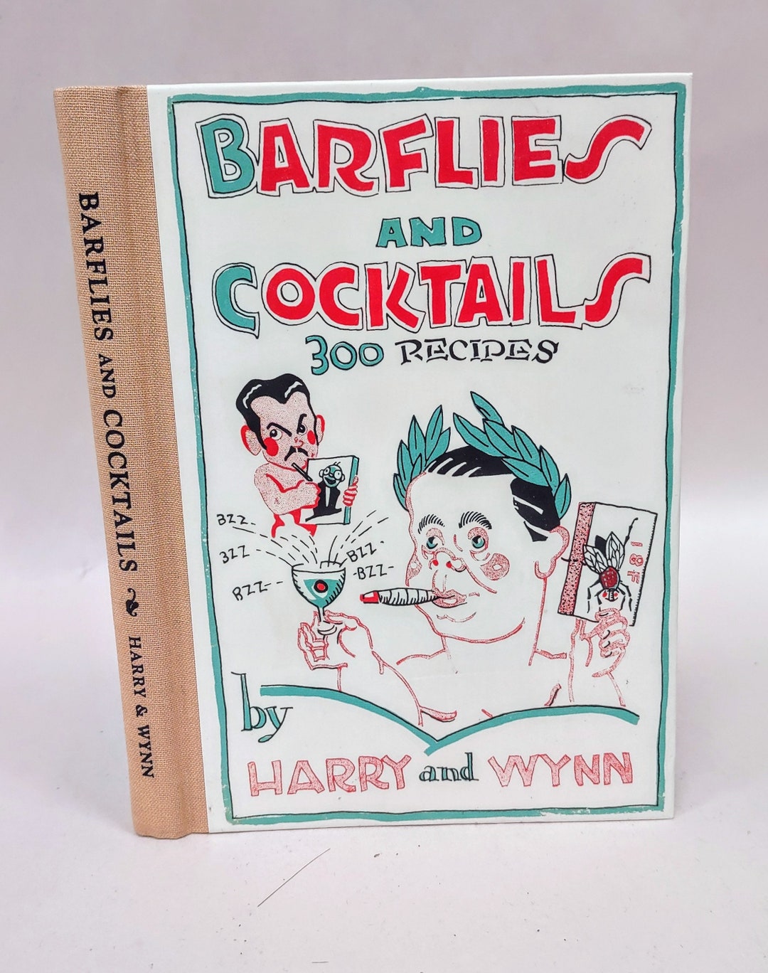 Barflies and Cocktails by Harry and Wynn. Reprint Edition - Etsy