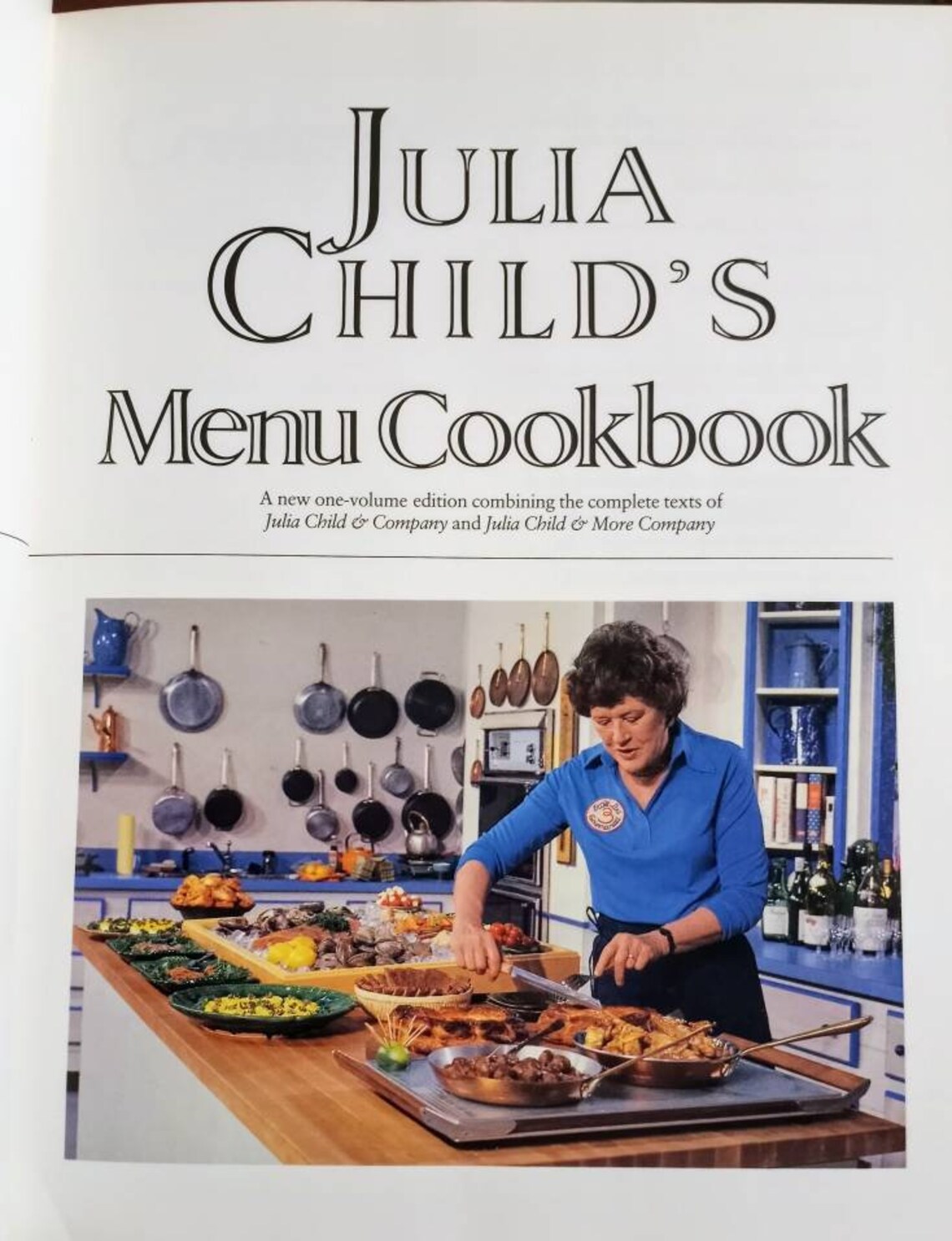 Signed First edition of Julia Child's Menu Cookbook by | Etsy