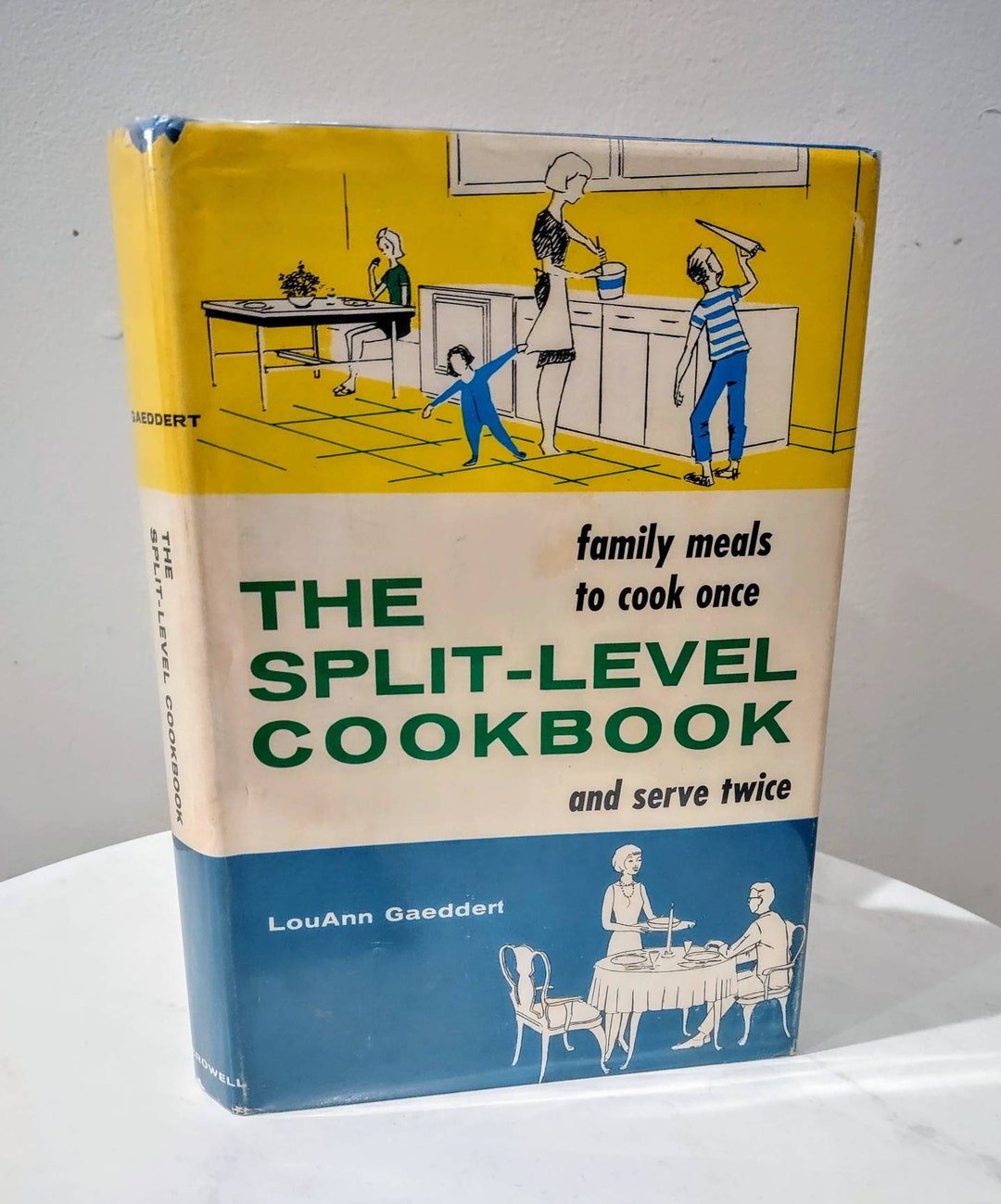 1st Printing the Split-level Cookbook, by Lou Ann Gaeddert. 1967 First Printing - Etsy